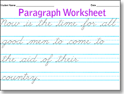 Fancy Cursive Handwriting Worksheets